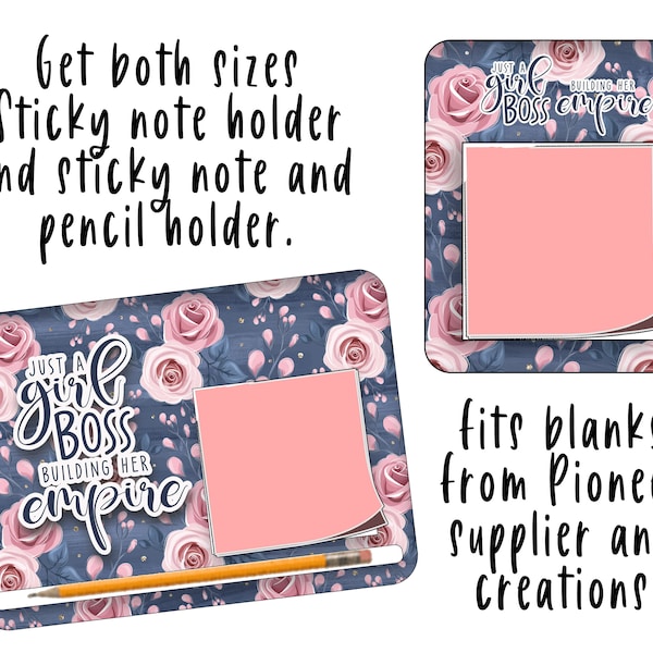Sticky Note Holder - Etsy