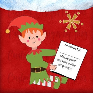 Mailbox With Square Inserts for Elf Reports for Personalization Digital ...