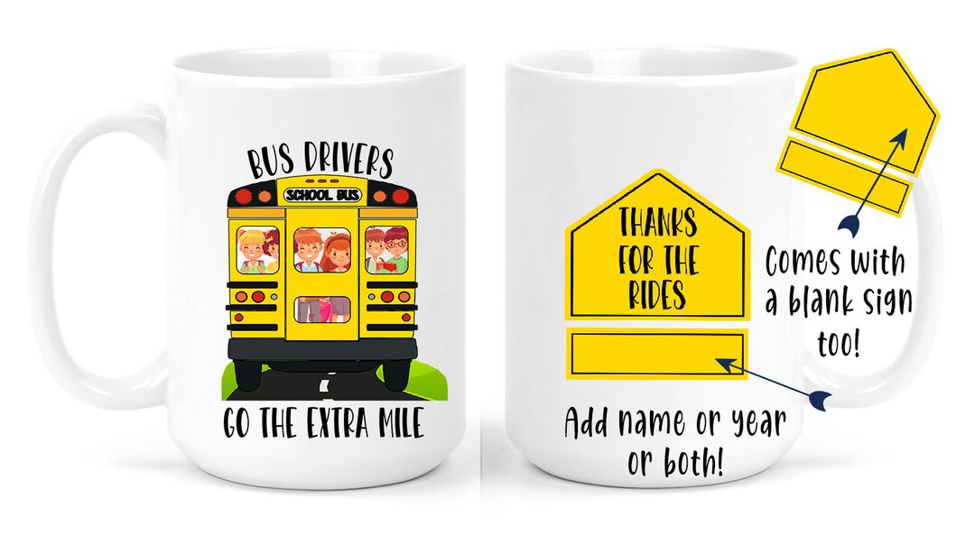 School Bus Driver - Bus Monitor Mug or Any Transparent Background ...