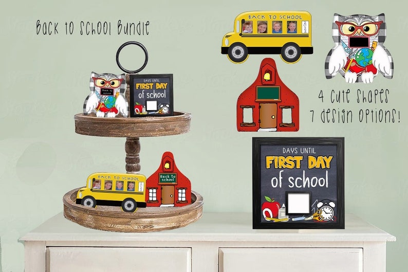 School Bus With Windows or Window Frame Option All Sizes - Etsy