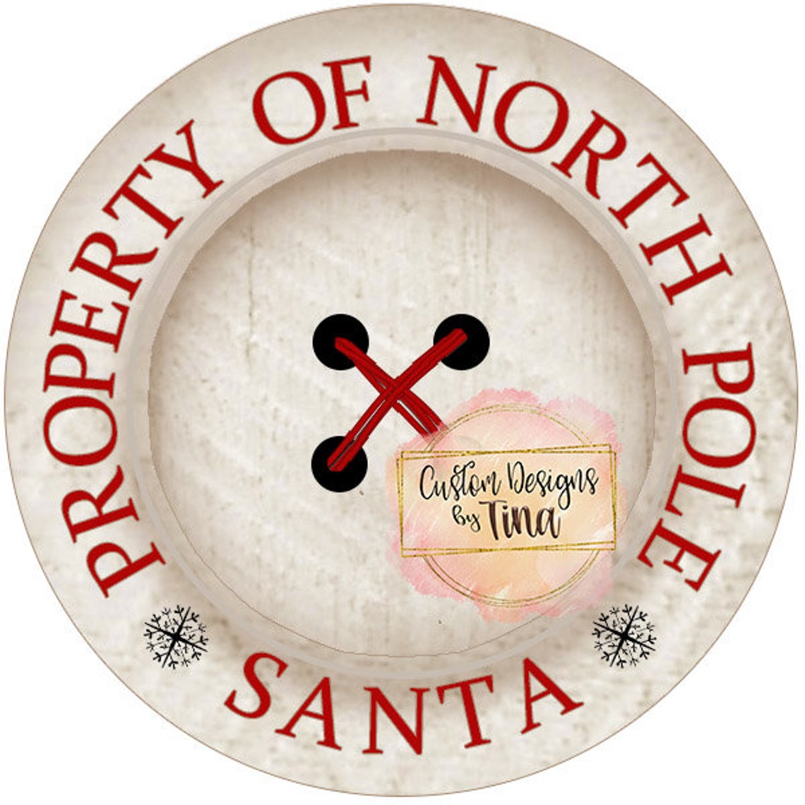 Magic Santa Button With Printable Poem for Holiday Fun Instant Download ...