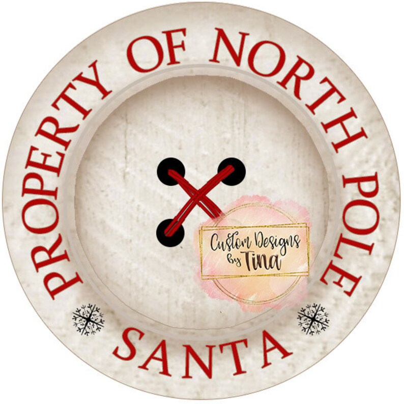 Magic Santa Button With Printable Poem for Holiday Fun Instant Download ...