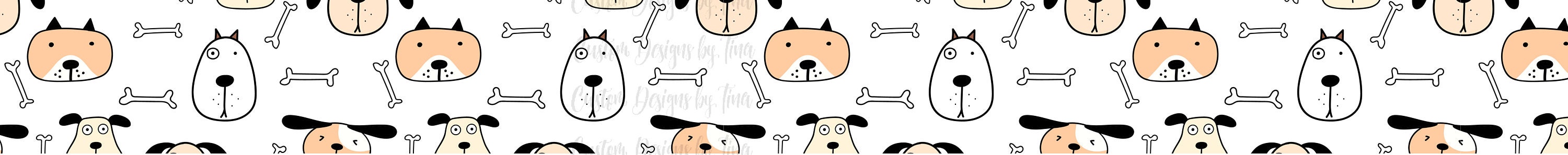 Dog Bowl Design With Place to Personalize 4 Files Instant - Etsy