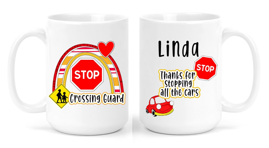 Crossing Guard Transparent Design for Mugs Shirts Badge - Etsy