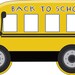 School Bus With Windows or Window Frame Option All Sizes - Etsy