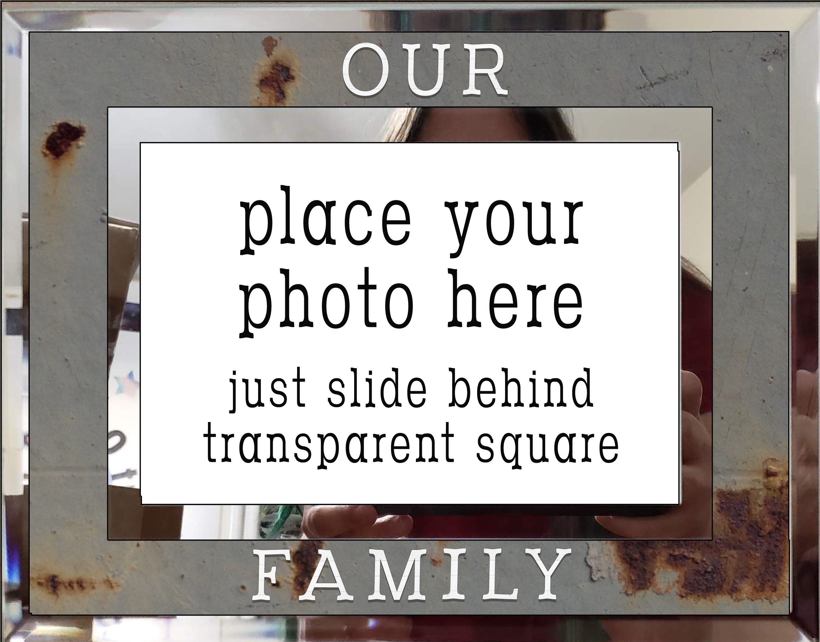 3 Mirrored Frame Designs or Use as Hardboard Frames Digital - Etsy