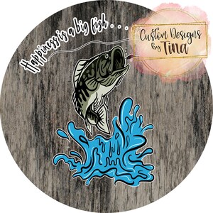 Fishing License Plate & Coaster Design Set Instant Download Digital ...
