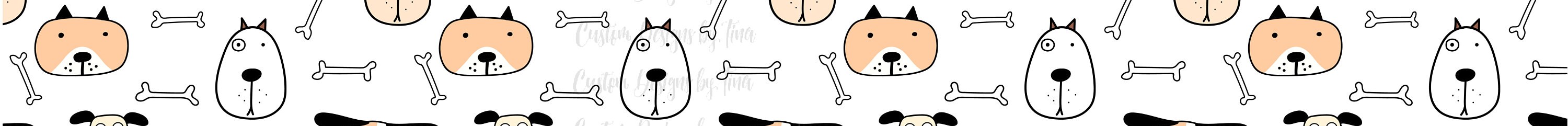 Dog Bowl Design With Place to Personalize 4 Files Instant - Etsy