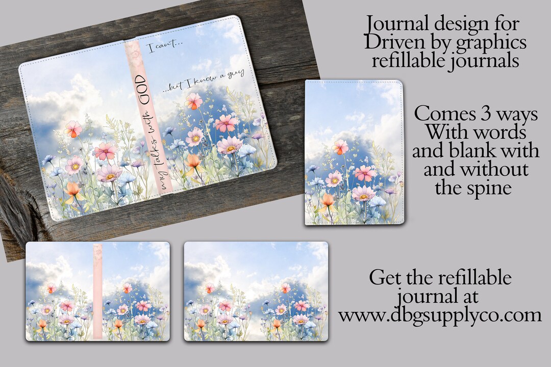 3 Design Option Bundle Stormy Skies and Wildflower Instant Download ...