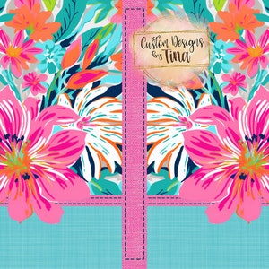 Beautiful Flower Journal Cover Room to Personalize Instant Download ...