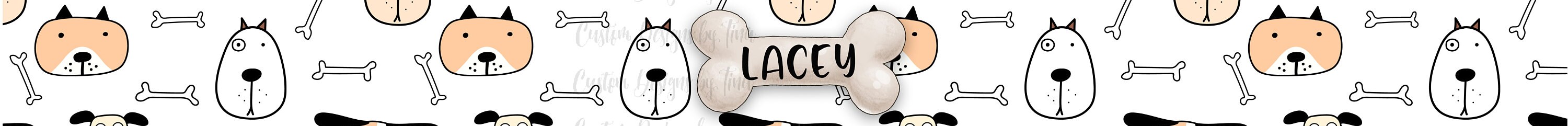 Dog Bowl Design With Place to Personalize 4 Files Instant - Etsy