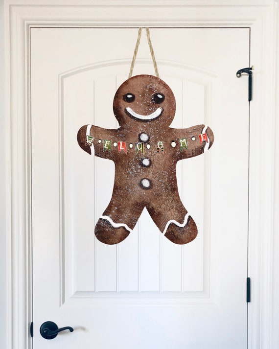 Welcome Gingerbread and Merry Gingerbread You get 2 Digital | Etsy