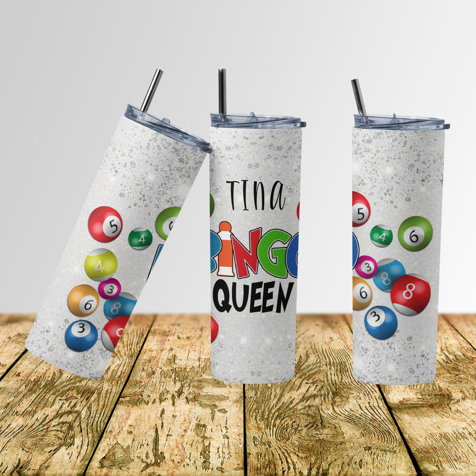 2 Designs Bingo Coffee Mug and Bingo Tumbler With Bingo Queen - Etsy