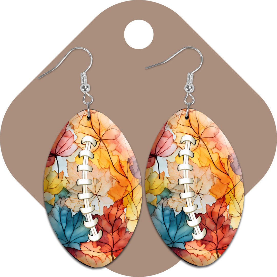 Cute Fall Colored Footballs Because Fall is Football Time! Instant ...