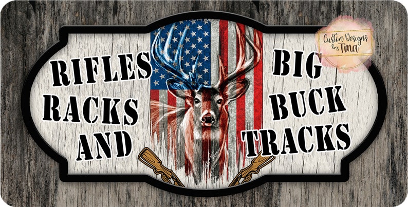 Hunting License Plate & Coaster Design Set Instant Download - Etsy