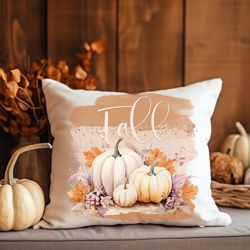 Fall Pillowcase - Etsy