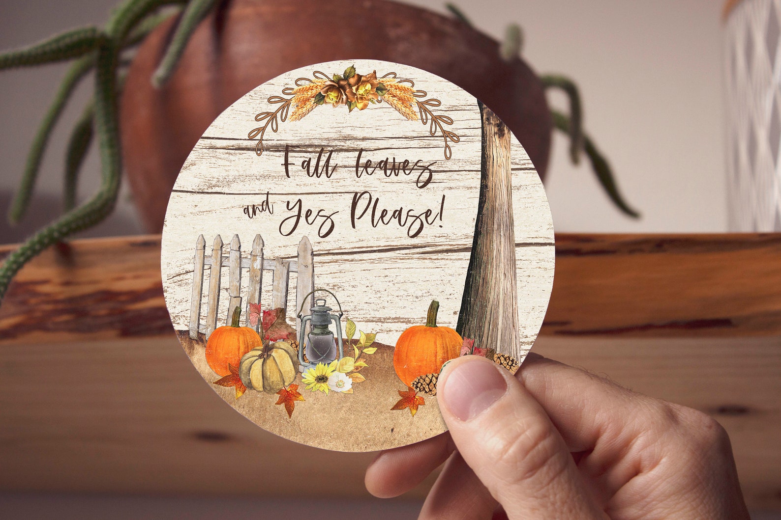 All Things Fall Round 2 Design Options get One Blank Instant Download ...