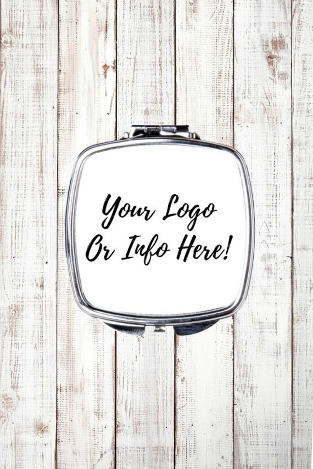 Custom Compact Mirror - Promo Product - Makeup Artist Gift - Makeup ...
