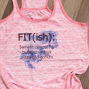 Fit-ish Shirt - Workout Tanks for Women - Fitness Shirt - Gym Shirt ...