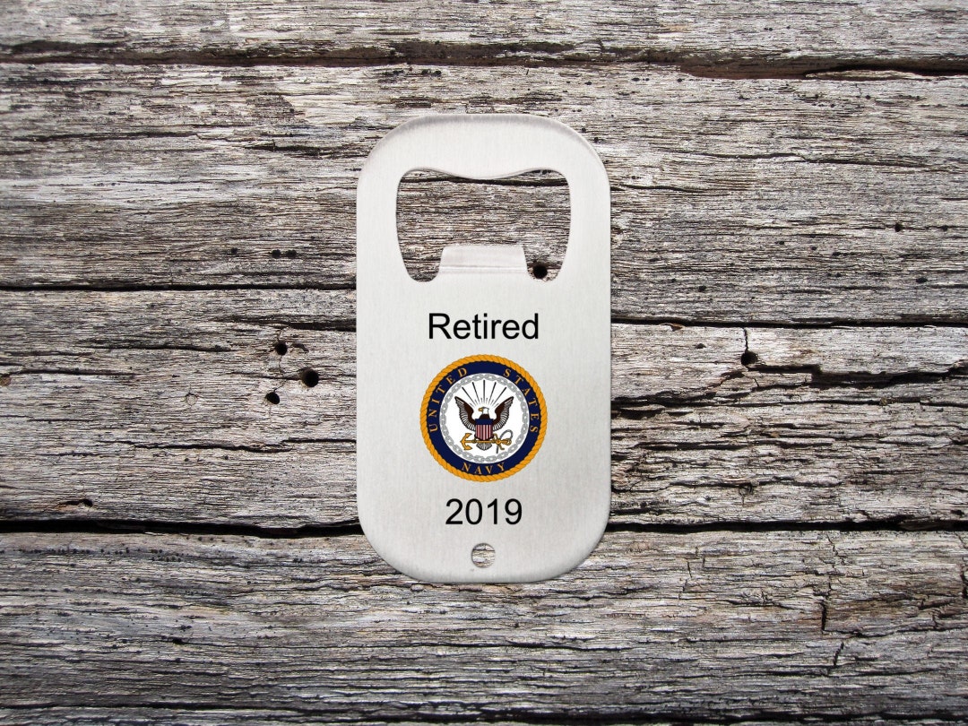 Navy Retirement Gift - Navy Bottle Opener - Navy Gift Idea - Navy ...