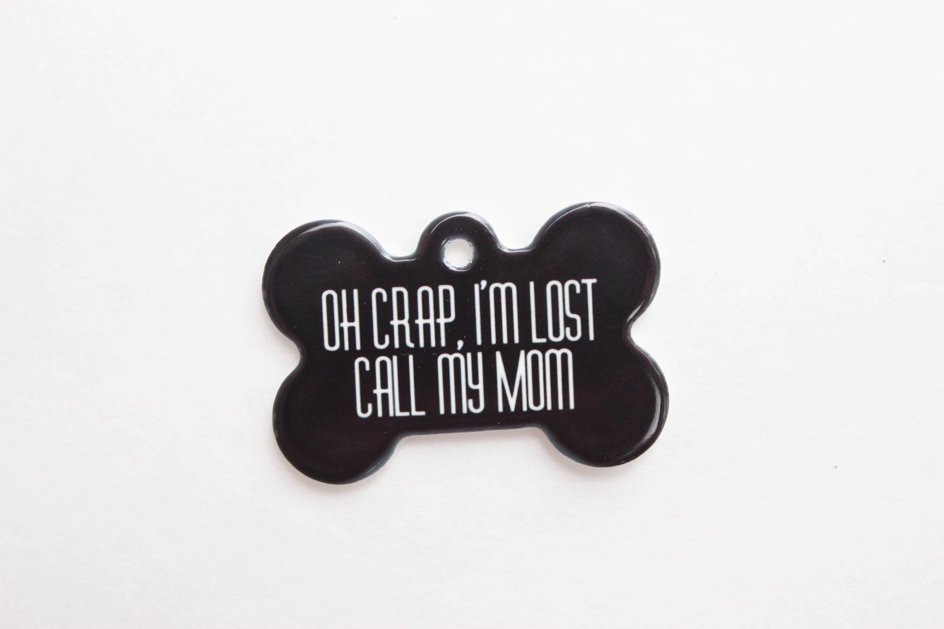 Oh Crap I'm Lost Dog Tag Funny Dog ID Tag I'm Lost - Etsy