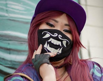 Kda Akali Mask - Etsy