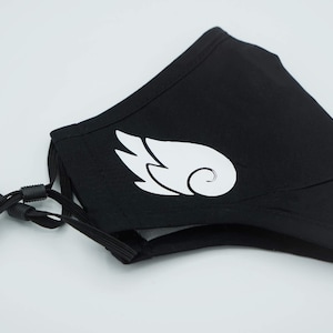 Kawaii Wings Face Mask: Three Cotton Layers, Nose Wire, and Filter S - Etsy