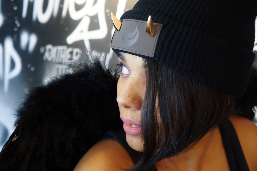 Oni Horned Beanie by Sekai, Oni Hat - Etsy