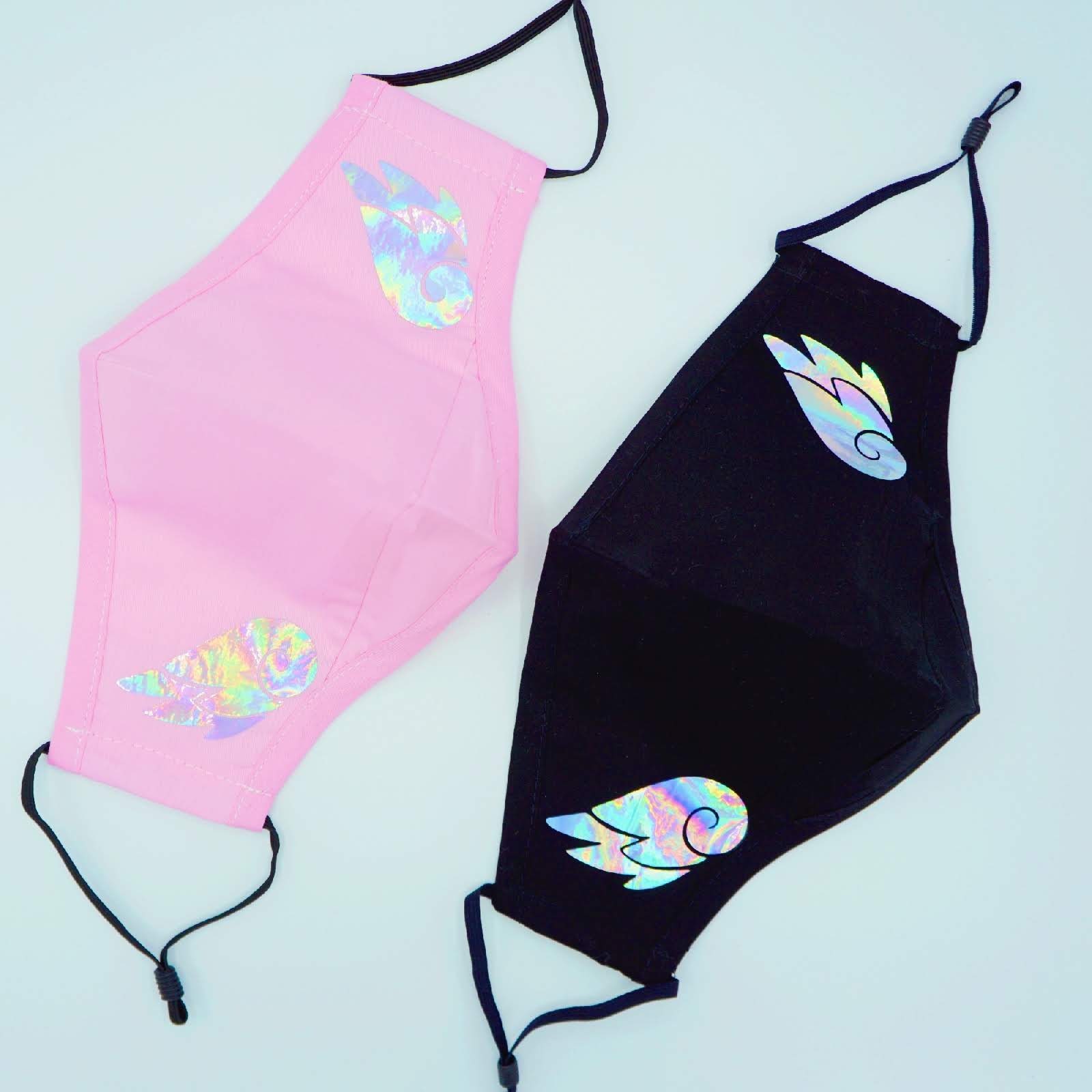 Kawaii Wings Face Mask: Three Cotton Layers, Nose Wire, and Filter S - Etsy