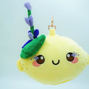 Lavender Lemonade Bag Charm With Hidden Towel - Etsy