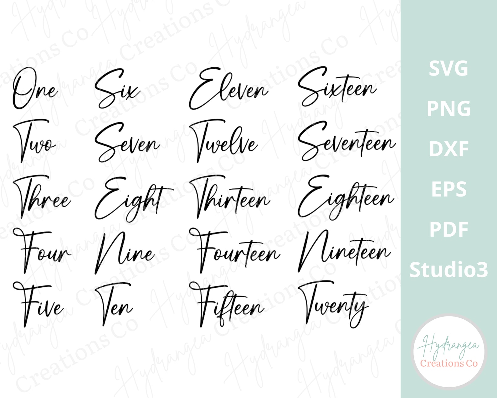Wedding Table Numbers SVG DIY Table Decor Stationary Cards | Paper ...
