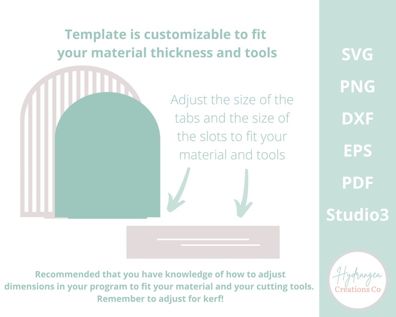Double Arch Sign Slats SVG Glowforge Laser Cut Files Wedding - Etsy ...