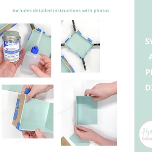 Laser Cut Acrylic Box With Lid SVG File | Gift Box, Bridal, Bridesmaid ...