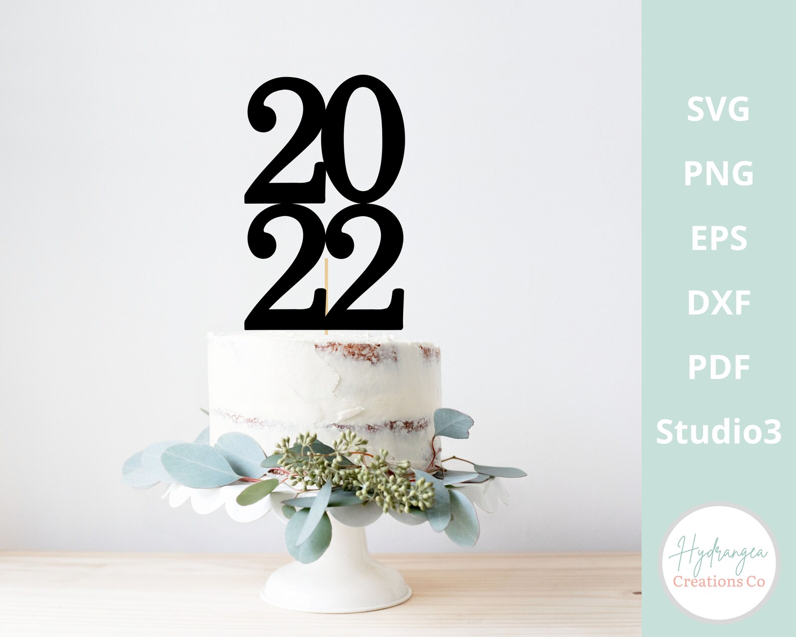 Class of 2022 SVG Graduation Cake Topper Svg Grad 2022 - Etsy