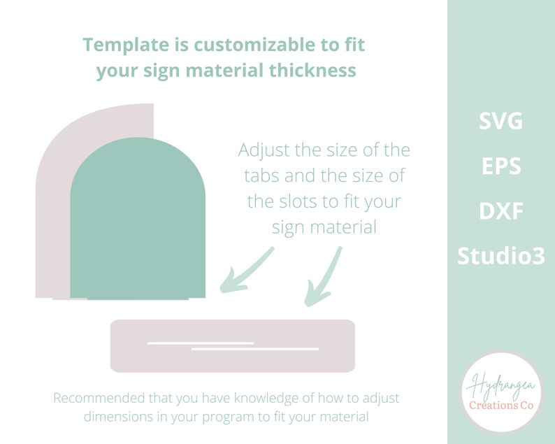 Arch Sign SVG Wedding Template Social Media Sign Half Arch - Etsy