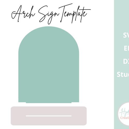 Arch Frame Svg Png Dxf Eps Pdf - Etsy