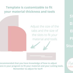Table Sign Template SVG Double Half Arch Wedding Bar Menu Signage ...