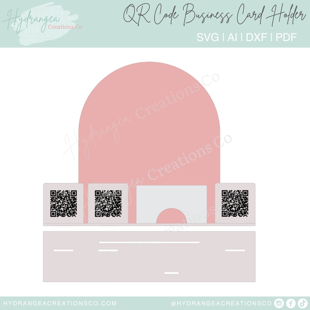 QR Code Social Media Sign Acrylic Laser SVG Cut File | Payment Scan to ...