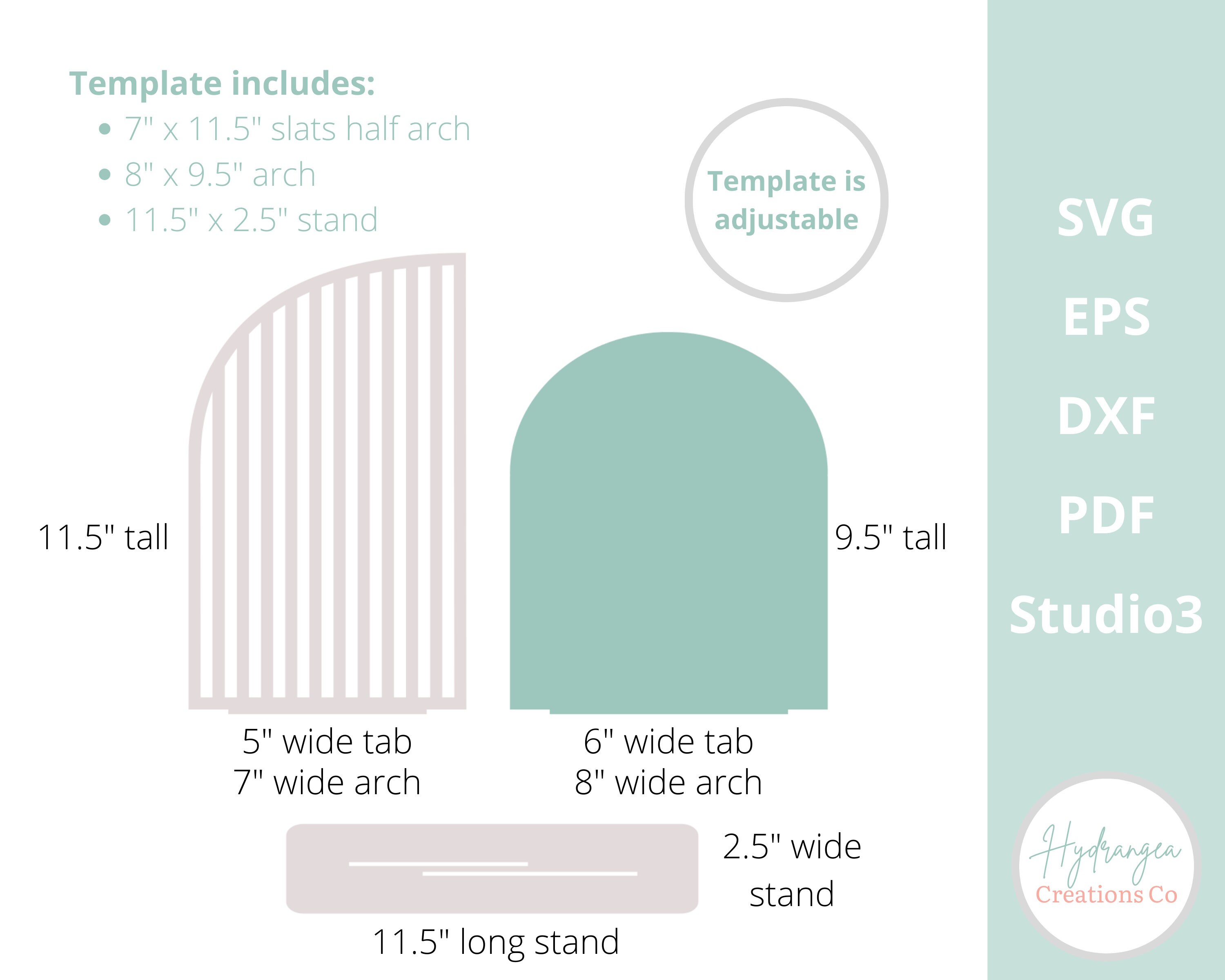 Arch Sign Bundle SVG Wedding Template Social Media Payment - Etsy Canada