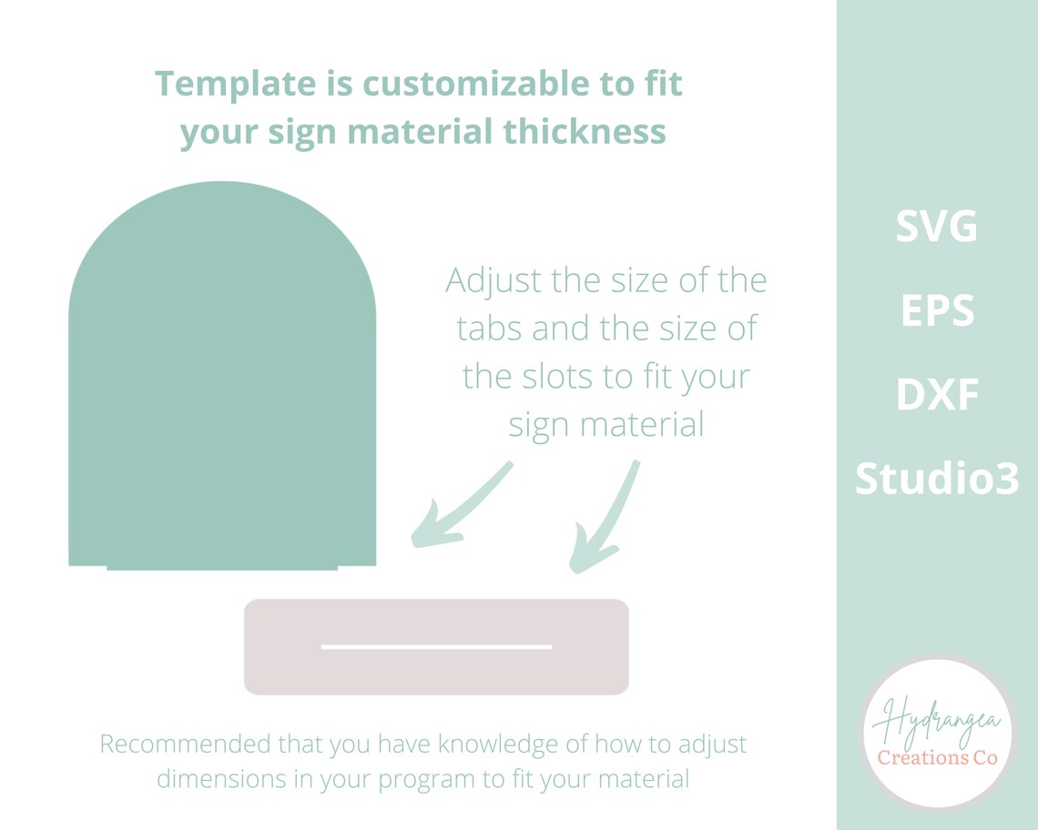 Arch Sign SVG Wedding Template Social Media Sign Half Arch - Etsy