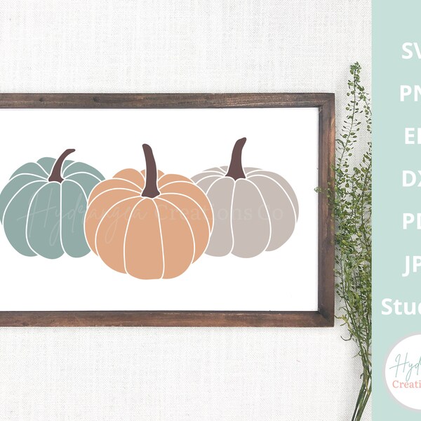 Pumpkin Svg - Etsy