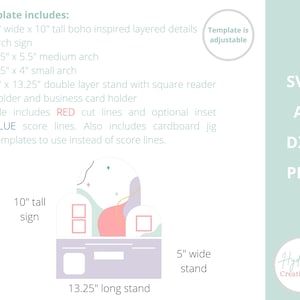 Square Reader Dock Laser File SVG | Market Craft Show Display | Scan to ...