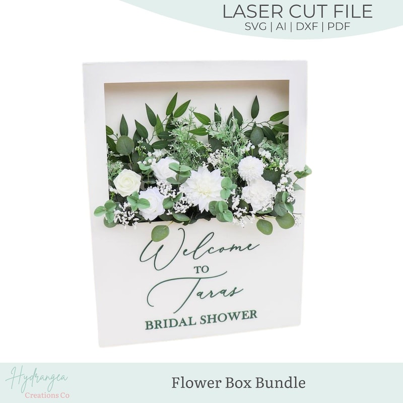 Flower Box Sign - Etsy