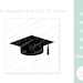 Graduation Cap SVG - Class of 2022 Graduation Hat - Congrats Grad - DXF ...