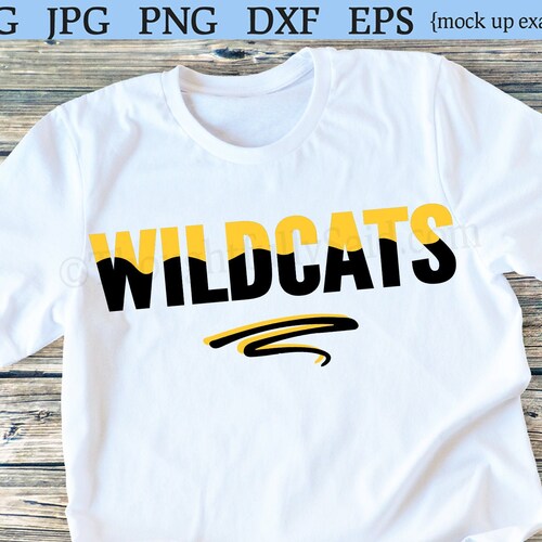 Wildcats SVG Football Baseball Basketball Cheerleading Coach - Etsy