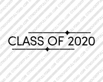 Class of 2020 svg | Etsy