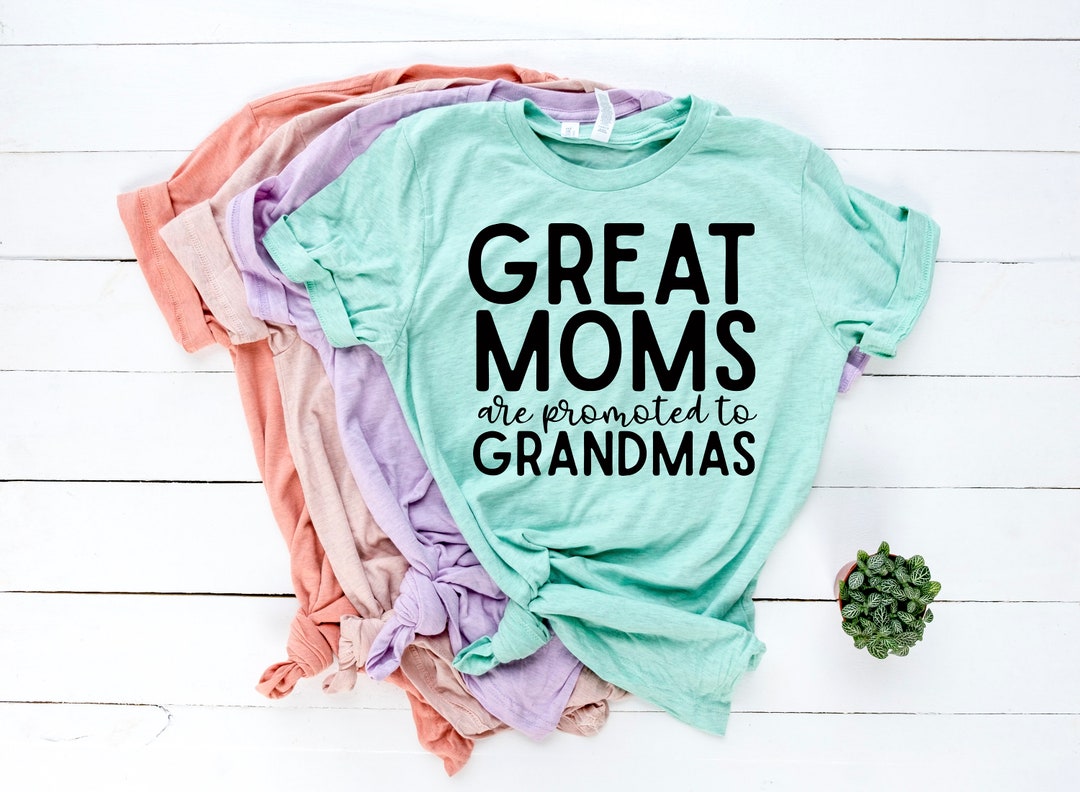 Grandma Promotion Shirt, Promoted to Grandma, Gonna Be a Grandma, Gift ...