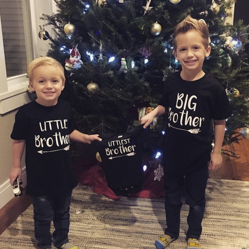 Shirts for 3 Brothers Matching Brother Shirts 3 Sibling - Etsy