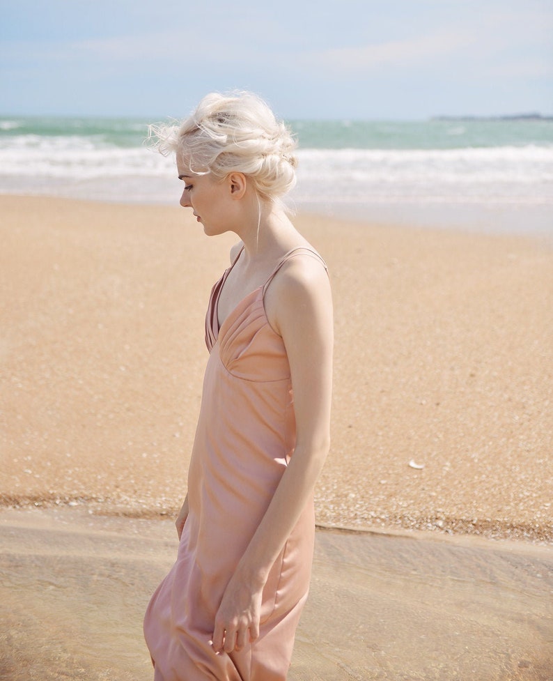 Silk Dress Silk Slip Dress Sexy Silk Dress Silk Etsy