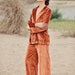 Pajamas Women Terracotta - Winter Set - Velvet Suit Women - Winter ...